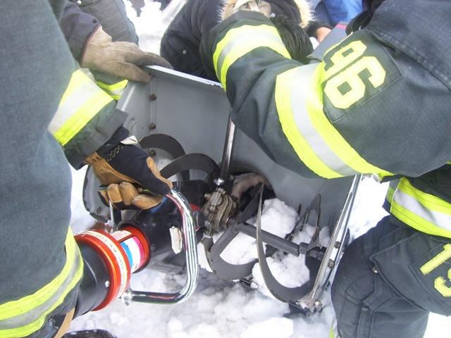 Firefighters Rescue Man With Hand Caught In Snow Blower - Willingboro ...